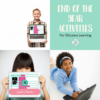 Distance Learning End of the Year Activities - Create Dream Explore